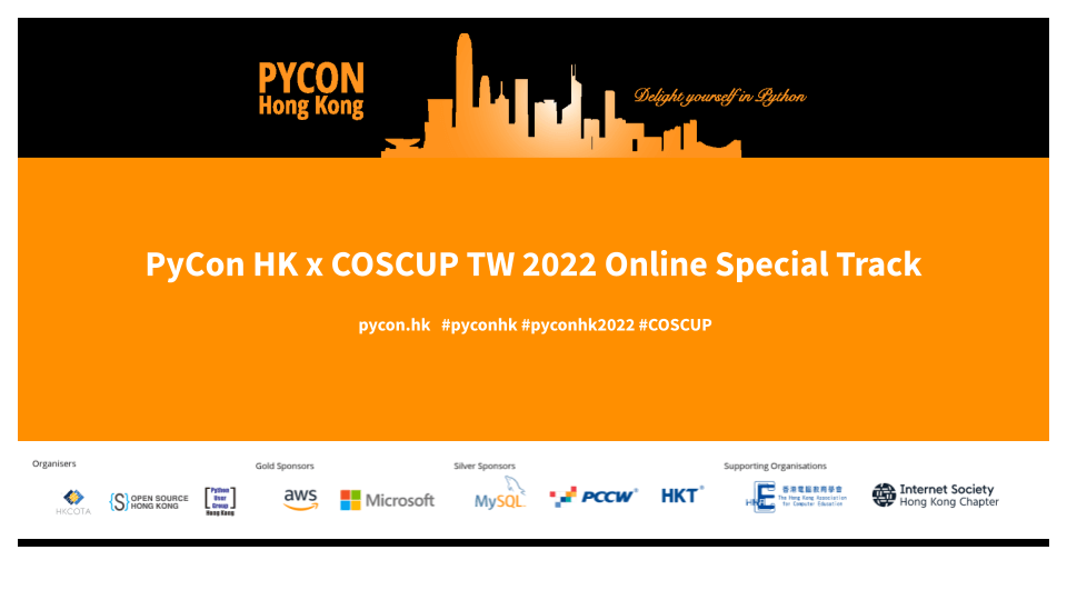 Schedule Pycon Hk 2022 Pycon Hk
